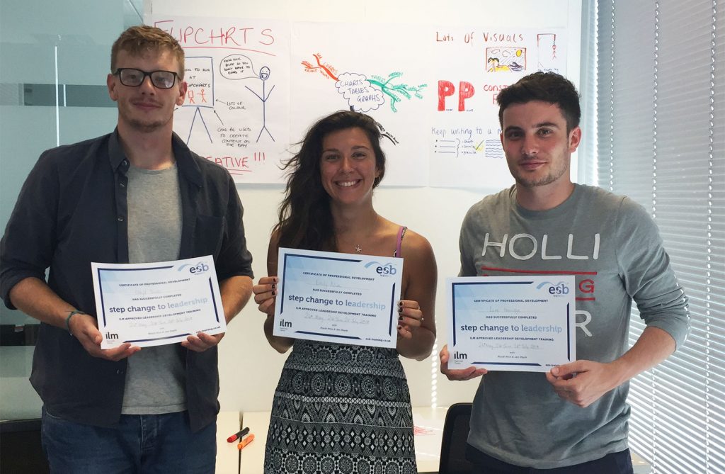 ILM Level 3 courses in Leadership & Management, run virtually via Zoom